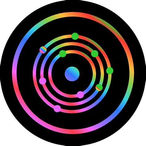 Atomic Structure Vector Icon 27896863 Vector Art At Vecteezy