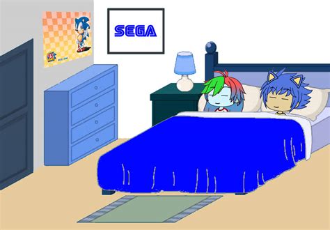 Sonic And Rainow Dash Sleeping By Yungstuff On Deviantart