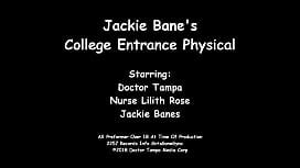 Jackie Banes Has Doctor Lilith Rose Teach Her How To Give Blowjobs