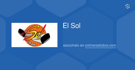 El Sol En Vivo 1054 Mhz Fm Bogotá Colombia Online Radio Box