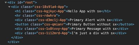 Theme Ui Creates 2 Class Names In Storybook When Using Sx Prop · Issue 1530 · System Uitheme