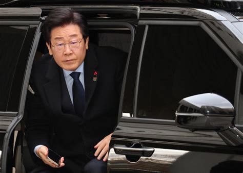 이재명 공직선거법 2심 재판부에 위헌법률심판 제청 신청
