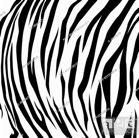 Tiger Skin Pattern Drawing For Graphic Design In General Stock Vector