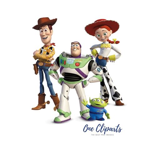 Toy Story Clipart Png Pixar Clipart Etsy