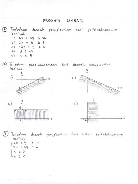 program linear pdf