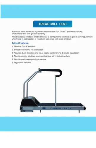 Treadmill Test Machine At Best Price In New Delhi By Biotronix