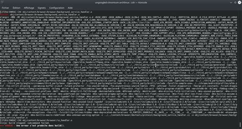 Error Building On Archlinux Issue Ungoogled Software Ungoogled Chromium Github
