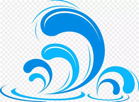 蓝色水波矢量图PNG图片素材下载 图片编号7534459 PNG素材网