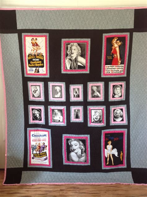 Custom Marilyn Monroe Quilt 2018 Lyla