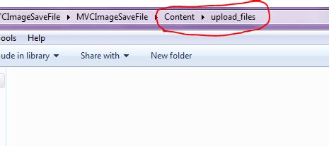 ASP NET MVC Upload Images Files As Document