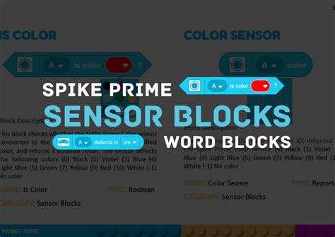 Spike Sensor Blocks