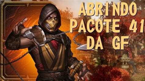 Abrindo Pacote Da Gf Mk Mobile Youtube