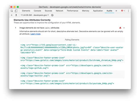 accessibility features reference chrome devtools chrome for developers
