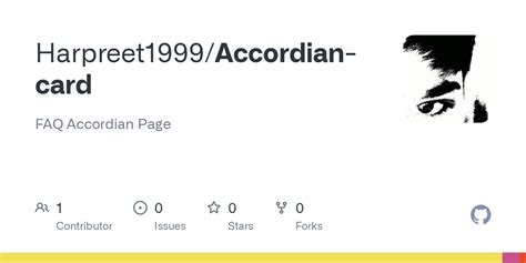 Github Harpreet1999accordian Card Faq Accordian Page