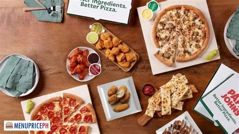 Papa Johns Menu Prices In Philippines Updated