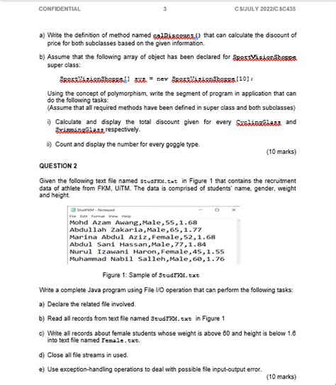 Solved PART B MARKS QUESTION Given The Following Sun Chegg