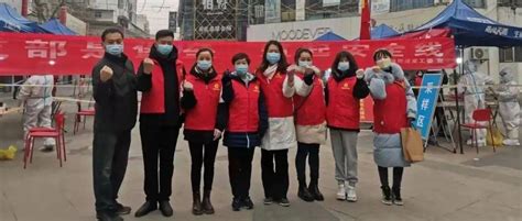 抗击疫情 咸阳一线“巾帼红” 撑起抗疫“半边天”防控工作宣传