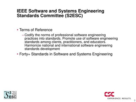 Ppt Paul Croll Chair Ieee Software And Systems Engineering Standards Committee Powerpoint