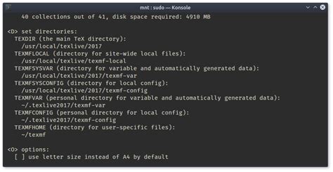 Installing Copying A Texlive Installation Tex Latex Stack Exchange
