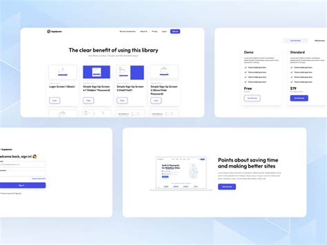Webflow Component Library Template Free By Memberstack On Dribbble