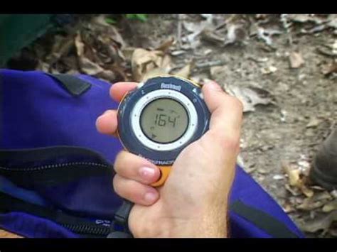Bushnell Backtrack Gps Personal Location Finder Youtube