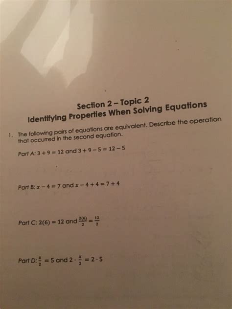 Solved Section 2 Topic 2 Identifying Properties When Chegg Com