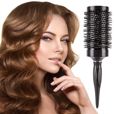 Tytspeasy Black Curl Brush Curl With Prongs Define Styling Brush Curl