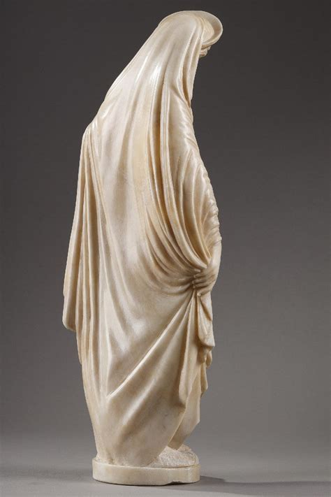 Proantic Pandora After James Pradier Alabaster Statuette 19th Cen