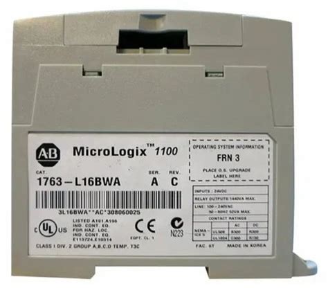 Allen Bradley Serial Usb 1100 Micro Logix Programmable Logic Controller At ₹ 12100 Piece In