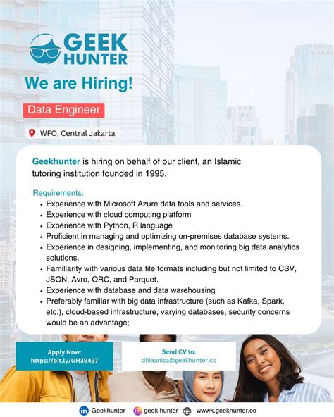 Geekhunter On Linkedin Lokerdata Lokedataengineer Lokerit Lokerjakarta