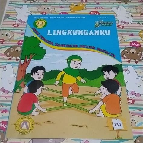 Jual Buku Aktivitas Paud Tema Lingkunganku Shopee Indonesia