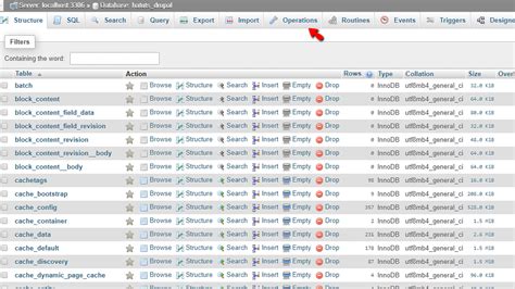 Operating With Databases Us Within Phpmyadmin Hostarmada