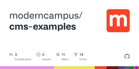 GitHub Moderncampus Cms Examples