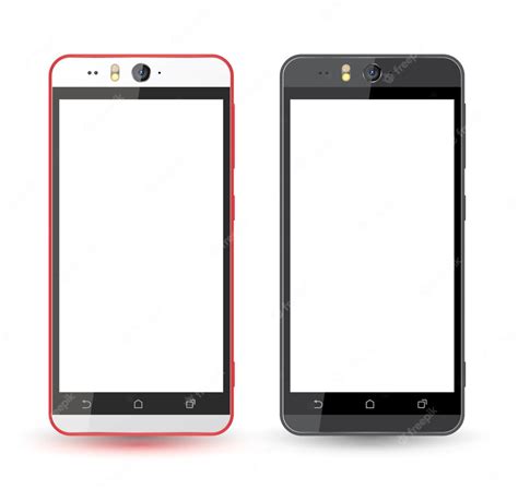 Premium Vector Smartphone Realistic Vector Mockup
