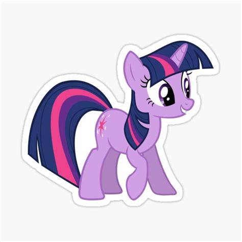 MLP Twilight Sparkle Sticker For Sale By Watermelonecats Redbubble