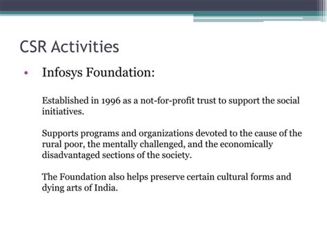 Overview Of Infosys Co Ppt