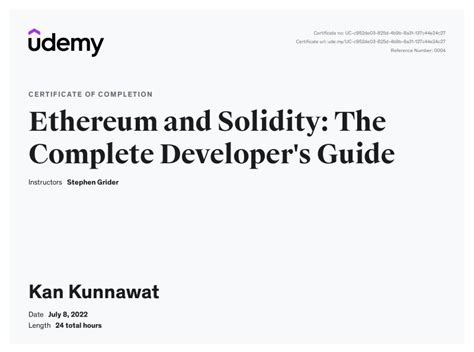 Kan Kunnawat On Linkedin Just Finish My First Course On Solidity