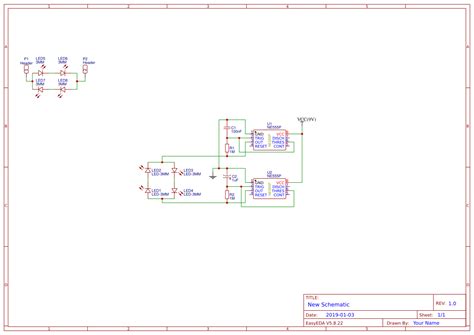 Police LED Blinking Platform For Creating And Sharing Projects OSHWLab