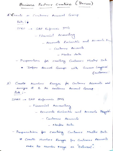 Sap Business Partner Configuration Pdf