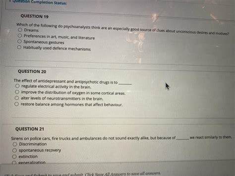 solved question completion status question 19 which of the