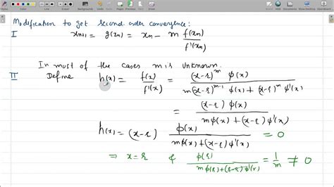 Lecture 8 Roots Of Nonlinear Equations Youtube