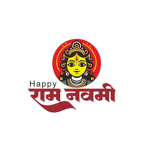 Premium Vector Happy Ram Navami Festival Of India Lord Rama