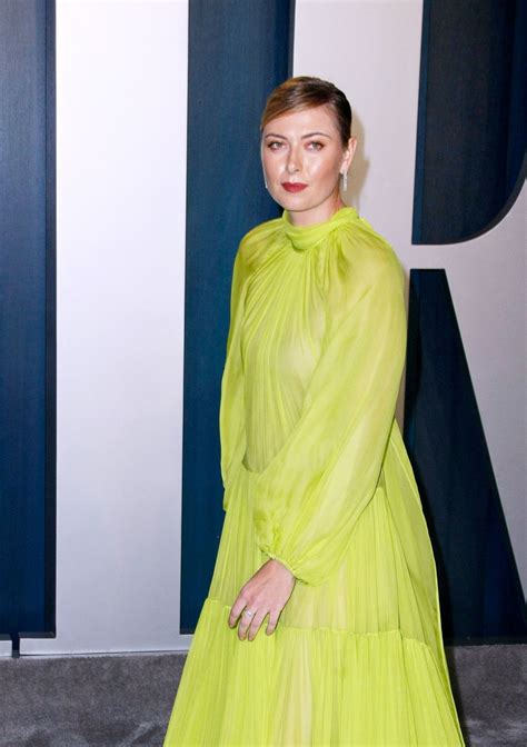 Maria Sharapova At 2020 Vanity Fair Oscar Party In Beverly Hills 0209