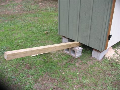 Jeanie Nawn Looking For How To Build A Shed Base On Uneven Ground