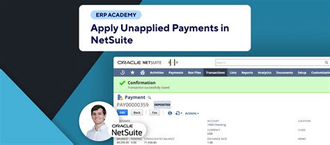 How To Apply A Payment To An Invoice In Netsuite Kolleno