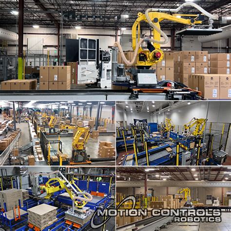 Maximize Palletizing Power Motion Controls Robotics Certified Fanuc System Integrator