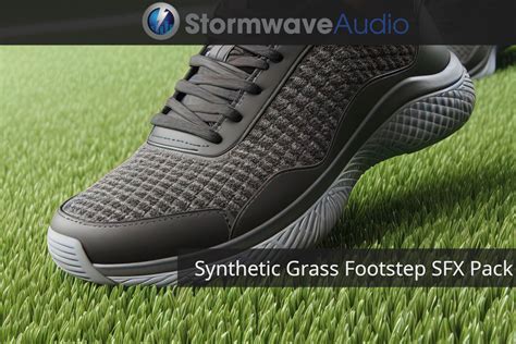 synthetic grass footstep sound effects pack foley sound fx unity