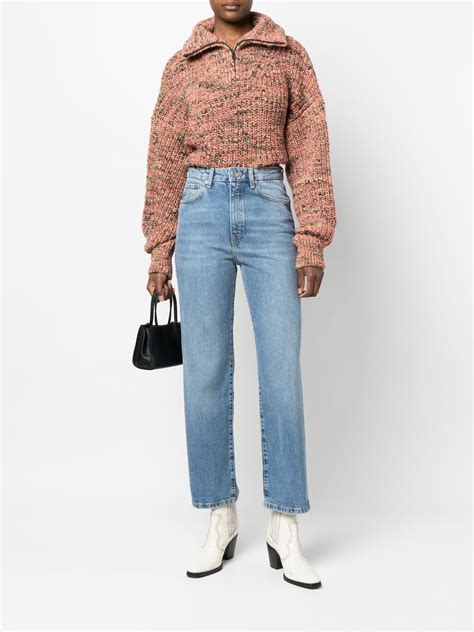 Bimba y Lola Suéter De Tricô Com Zíper Na Gola - Farfetch