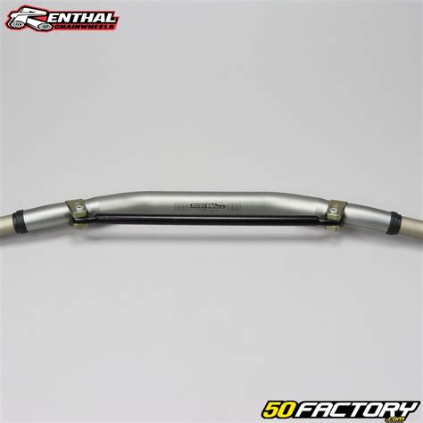 Guidon Ø28 mm Renthal Twinwall 921 Yamaha YZ YZF titane avec mousse