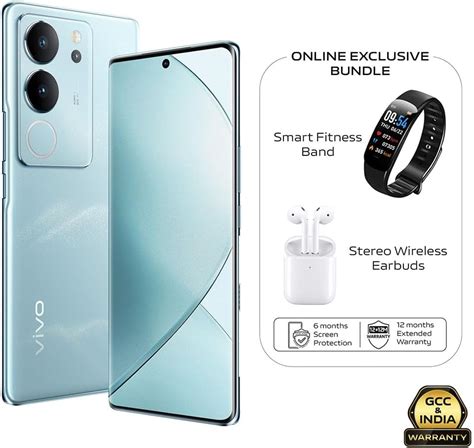 Vivo V29 5G Dual SIM Peak Blue Smartphone 12GB 8GB RAM 256GB With Gifts